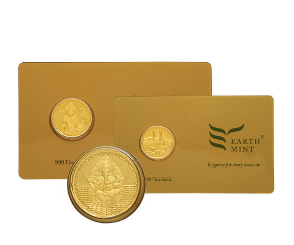 Large 24K Pure Solid Gold Coins at Best Price Online – Earth Mint Gold